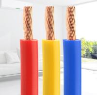 China 1.5mm 2.5mm 4mm 6mm Stranded Copper Conductor PVC Insulated Wire for Electrical Needs for sale