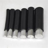 China 10KV 50mm Aluminum Twisted Steel Reinforced Overhead Aerial Bundled Cable XLPE Insulated for sale