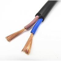 China RVVP Shielded Flexible PVC Copper Control Cable 300/300V 0.3-16mm² for Low Voltage for sale