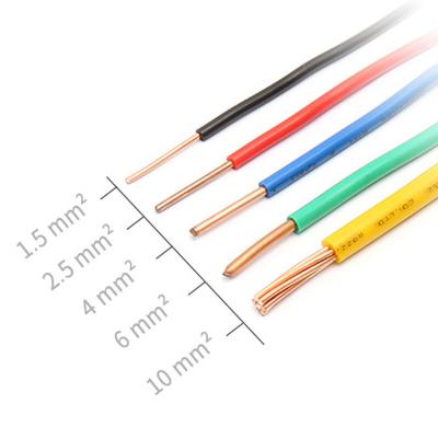 China High Resistance 600V Building Wire with THHN Single Core and Solid Conductor Type for sale