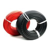 China ISO Certified 1.5kV XLPO Insulated Tinned Copper DC Solar PV Cable 4mm2 for sale