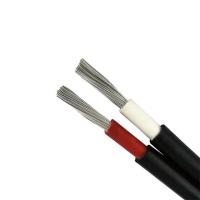 China ISO Certified 1.5kV XLPO Insulated Tinned Copper DC Solar PV Cable 4mm2 for sale