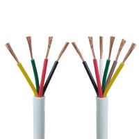 China 4mm 6mm 10mm 16mm 4 Core Copper Conductor PVC Insulated Flexible Cable 300 500V for sale