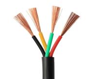 China Flexible PVC Insulated Copper Core Electrical Wire RVV 2x2.5mm 300/500V for sale