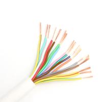 China RVV Copper Core PVC Insulated Flexible Cable 300/500V 0.5-6mm² 2-5 Core for sale