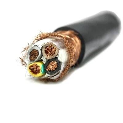 China RVVP 2-10 Core Copper Braid Shielded Cable 0.3-10mm² 300/300V Anti-EMI for sale