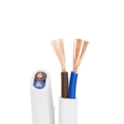 China PVC Insulated Flexible Copper Cable 0.5mm2 1mm2 300/500V RVVB for sale