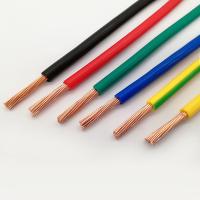 China 0.3sqmm 0.5sqmm 0.75sqmm BVR Soft Copper Stranded Single Core Wire 450/750V for Vehicles for sale