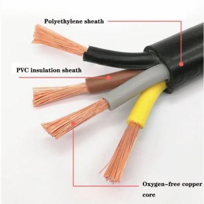 China CE ROHS Copper Conductor PVC Insulation Multicore Flexible Cable RVV 300/500V 2-37 Cores 0.5-10mm² for sale