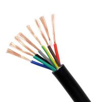 China Copper Conductor RVV Flexible PVC Insulated Electric Cable 300/500V 2-5 Core 0.5-6mm² for sale