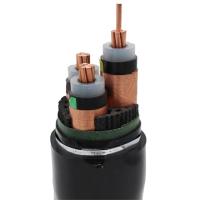 China 26/35KV 3 Core 400sqmm Copper XLPE Armored Power Cable SWA STA for sale