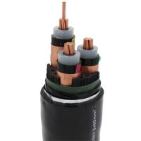China 26/35KV 3 Core 400sqmm Copper XLPE Armored Power Cable SWA STA for sale