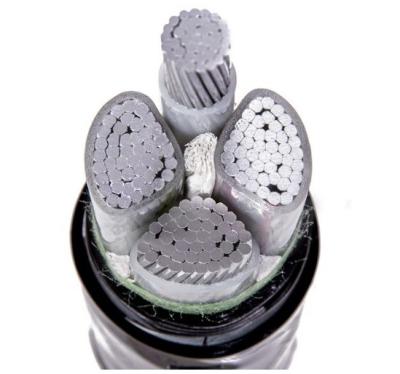 China XLPE Insulated 3 Core Aluminum Conductor Power Cable 8.7/15kV 90°C for sale