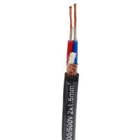 China Flexible Shielded PVC Insulation Jacket Electrical Wire with 0.75mm2 Copper Conductor for sale