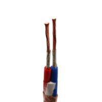 China Flexible Shielded PVC Insulation Jacket Electrical Wire with 0.75mm2 Copper Conductor for sale