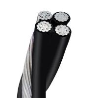 China Aluminum Conductor Overhead ABC Aerial Bundled Cable 0.6/1KV XLPE Insulated Round Wire for sale