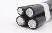 China Aluminum Conductor Overhead ABC Aerial Bundled Cable 0.6/1KV XLPE Insulated Round Wire for sale