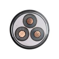 China Copper Conductor XLPE Insulated 26/35KV 3 Core High Voltage Power Cable for sale