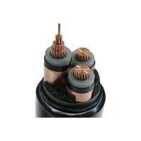China Copper Conductor XLPE Insulated 26/35KV 3 Core High Voltage Power Cable for sale
