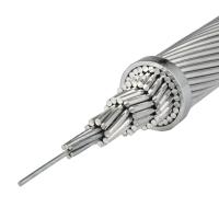China BS ASTM DIN IEC Standard 500 65 Bare Aluminum Conductor Steel Wire Reinforced ACSR Overhead Cable for sale
