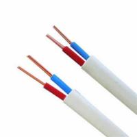 China JB/T 8734.2 BVVB 2x1.5mm2 to 2x10mm2 PVC Insulated Flat Copper Cable 300/500V for sale