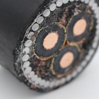 China 26/35KV XLPE Insulated Copper Conductor Steel Wire Armored Power Cable for sale
