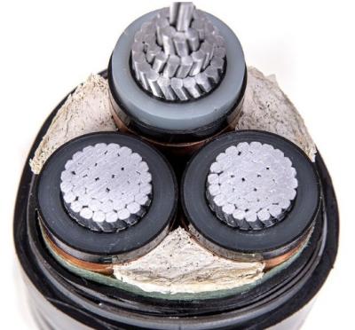 China 26/35KV XLPE Insulated Aluminum Conductor Power Cable 90°C 16-630mm² for sale