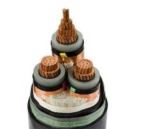 China 8.7/15kV 3 Core XLPE Insulated Power Cable 150mm2 Copper Conductor 90°C for sale