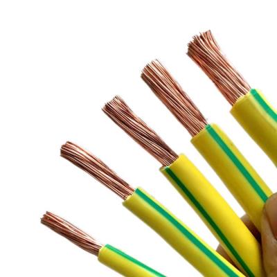 China Flexible Copper Core PVC Insulated Electric Wire Cable 450/750V 1.5-400mm² for House Wiring for sale