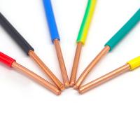 China 450/750V PVC Insulated Copper Wire H07V-U H07V-R H07V-K 1.5-6 mm² House Wiring Cable for sale