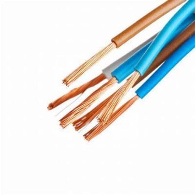 China BVR 450/750V PVC Insulated Flexible Copper Conductor Electrical Wire 1-70mm² for sale