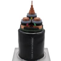 China 240mm2 8.7/15KV XLPE Insulated Copper Conductor Medium Voltage Power Cable YJV22 for sale