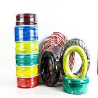 China 1.5mm 2.5mm Copper PVC House Wiring and Building Wire 450/750V 100m Roll for sale