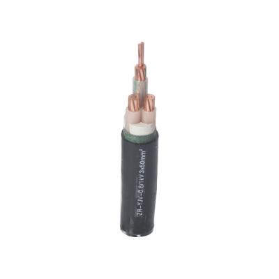 China Low Voltage Power Cable with PVC Insulation and Copper Conductor Wires Round Wire Shape for sale
