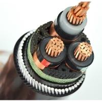 China 8.7/15kV 25-500mm2 Copper Aluminum XLPE Insulated Steel Tape Armoured Power Cable for sale