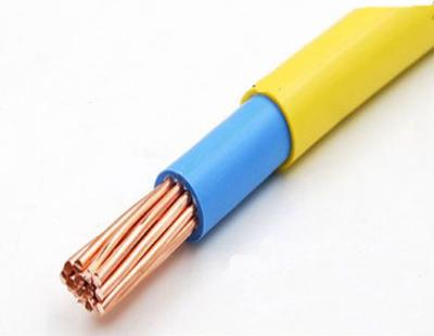 China PVC Insulated Copper Conductor Wiring Cable 1.5-6mm2 300/500V BVV for sale