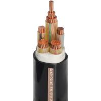 China Black PVC Jacket 35mm2 120mm2 Copper Power Cable 0.6 1kV XLPE Insulated for sale