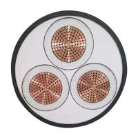China STA Armored Copper Conductor 11KV XLPE Insulated LSZH 3 Core High Voltage Power Cable for sale