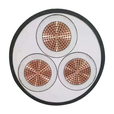 China STA Armored Copper Conductor 11KV XLPE Insulated LSZH 3 Core High Voltage Power Cable for sale