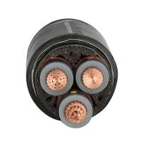 China STA Armored Copper Conductor 11KV XLPE Insulated LSZH 3 Core High Voltage Power Cable for sale