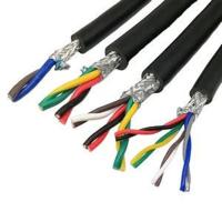 China 0.75mm2 Fire Alarm System Rated Voltage 450/750V PVC Insulated Braid Shielded Cable for sale