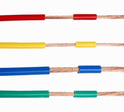 China BVR 1.5-10mm² Flame Retardant PVC Insulated Flexible Copper House Wire 450/750V for sale