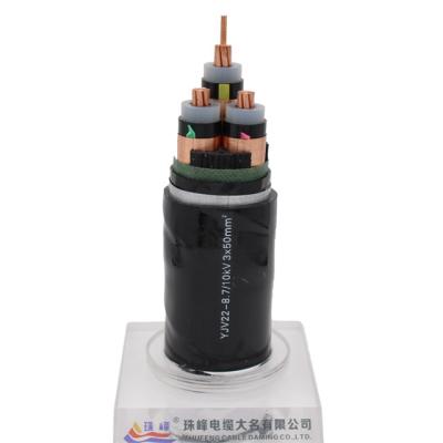 China XLPE Insulated PVC Sheath SWA STA Armoured Power Cable 25-500mm2 8.7/15KV for sale