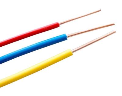 China GB/T 5023.3-2008 Copper Conductor PVC Insulated Hook Up Wire 450/750V 1.5-6mm² for sale