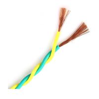 China Twin PVC Insulated Copper Conductor Fire Alarm Cable 2.5mm2 300V RVS for sale