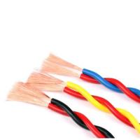 China Twin PVC Insulated Copper Conductor Fire Alarm Cable 2.5mm2 300V RVS for sale