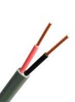 China Double Core Copper PVC Insulated Flat Electrical Wire 300/500V 450/750V for Housing Wiring for sale