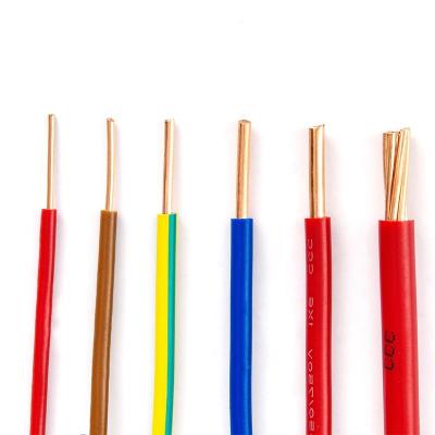 China 1.5mm 2.5mm Flexible Copper PVC Insulated Sheathed Electric Cable Wire 450/750V for sale