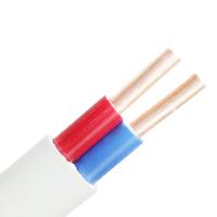 China 2*4mm2 2*6mm2 Copper Core Solid PVC Sheathed Flat Electric Wires Cables for Products for sale