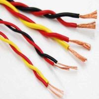 China RVS 2 Core 1mm PVC Insulated Twisted Pair Flexible Wire Cable 300V for Fire Alarm and Household Appliances for sale